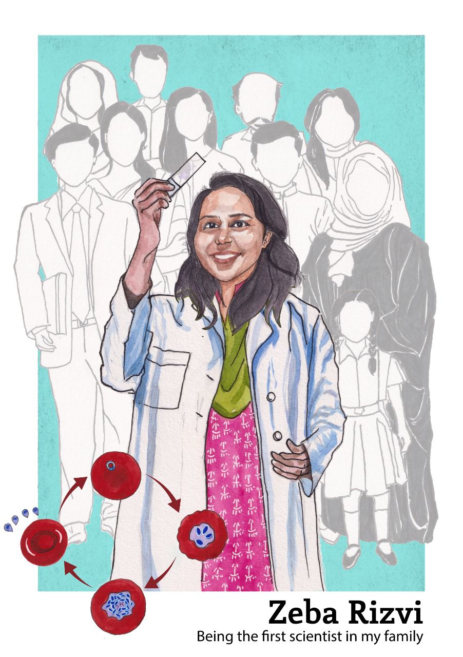 Being the first scientist in my family - SciTales